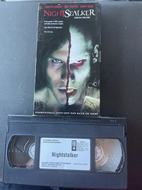 NIGHTSTALKER VHS 2003 Serial Killer Horror Promotional Copy Not For ...