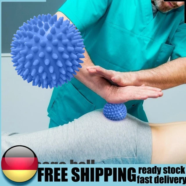 PVC STACHELIGER MASSAGEBALL Fitness Muskel Igel Physiotherapie (Hellblau) EUR 4,85 - PicClick DE