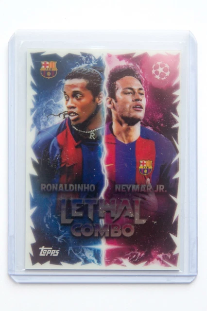 TOPPS MATCH ATTAX Champions League 25/26 LETHAL COMBO LC-RN RONALDINHO ...