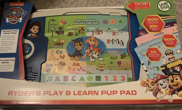 LEAP FROG PAW Patrol Ryders Play and Learn Pup Pad neuf dans son ... LEAP FROG PAW Patrol Ryders Play and Learn Pup Pad neuf dans son ...