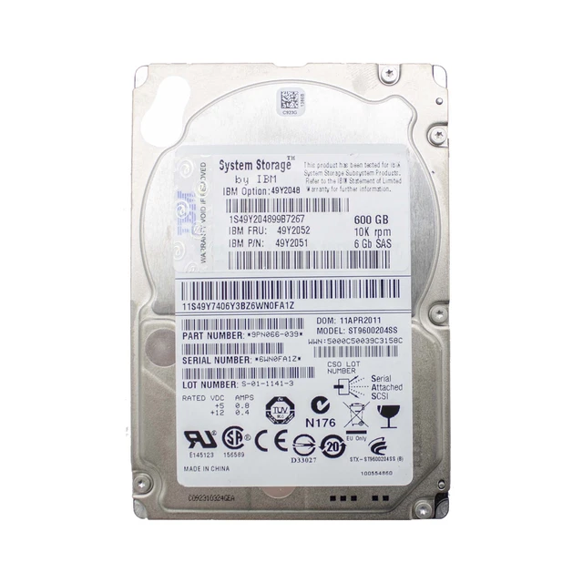 SEAGATE ST600MP0005 HARD Disk HDD SAS 600GB 2,5” 12GBPS 15K RPM $529.75 ...