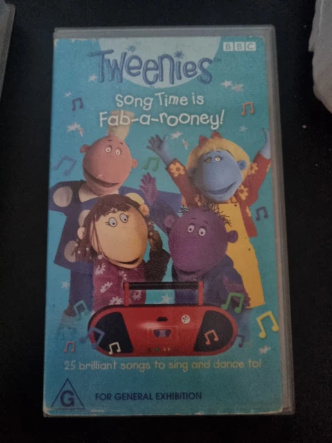 TWEENIES : SONG Time is Fab-a-rooney ! - VHS - V12 £10.38 - PicClick UK