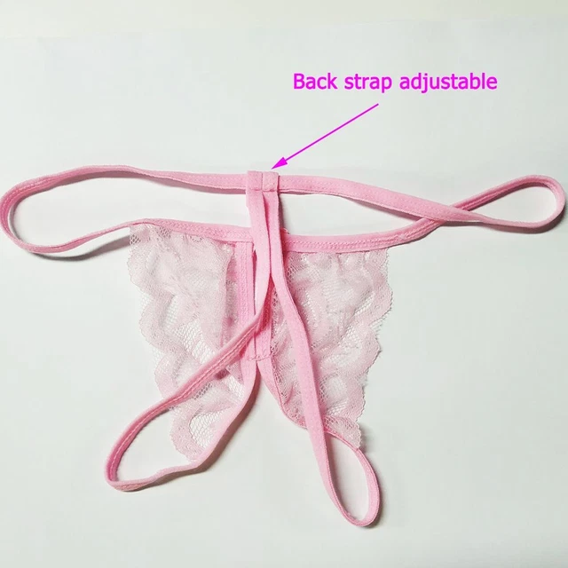 T-BACK BRIEFS KNICKERS Lace Open G-string Thongs Crotchless Sexy Panties EUR 4,10 - PicClick FR