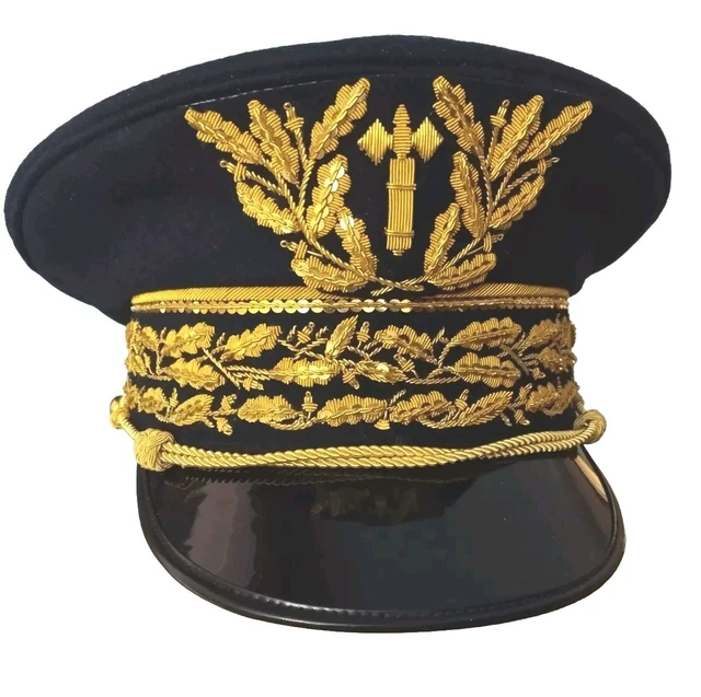 CASQUETTE DE PRÉFET Vichy 1942 drap bleu foncé REPRODUCTION de belle ...