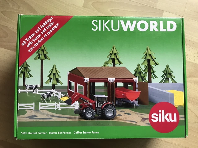 SIKU STARTER SET Farmer 5601 mit Traktor und Anhänger EUR 50,00 ...