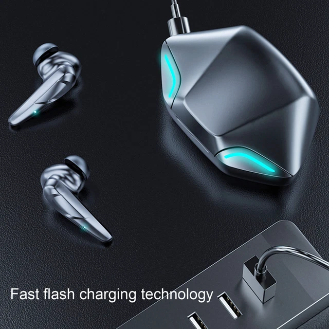 TWS BLUETOOTH EARPHONES Wireless Hd Calls Low Latency Gamer Earbuds ...