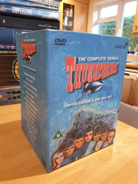 THUNDERBIRDS THE COMPLETE Series Limited Edition DVD Box Set Plus Extra DVD's £0.99 - PicClick UK