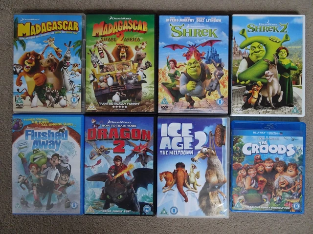 DREAMWORKS - KIDS DVD Bundle Children's Animation Job Lot (D64) £14.19 - PicClick UK