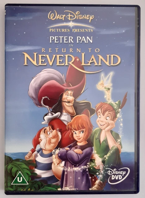 PETER PAN, RETURN To Never Land, Disney | ENGLISCH DVD Region Code 2 EUR 2,99 - PicClick IT