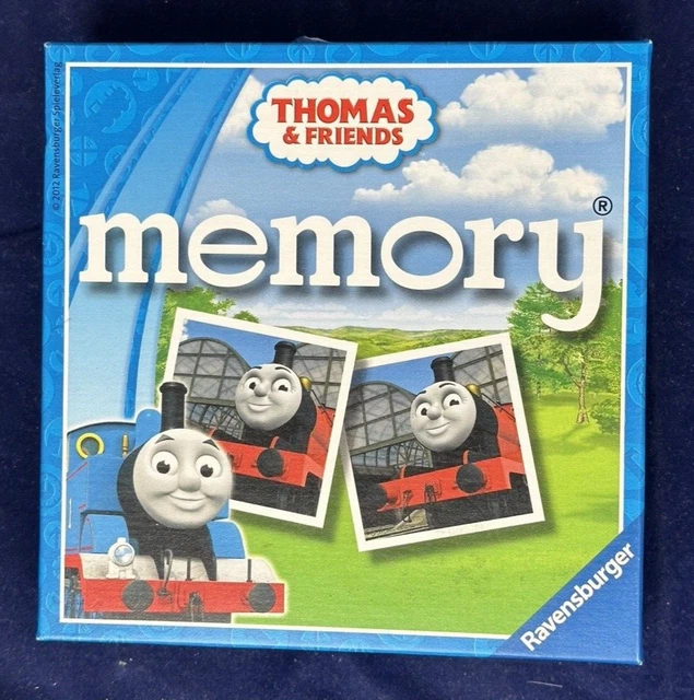 THOMAS THE TANK Engine & Friends 2012 Memory Game Matching Pairs Age 3 ...