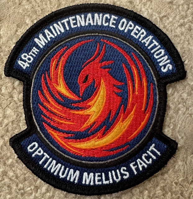 USAF 48TH OPERATIONS Group, RAF Lakenheath, Patch £5.00 - PicClick UK