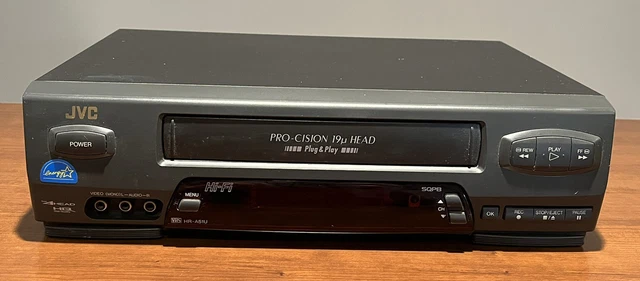 MAGNÉTOSCOPE JVC HR-A51U Lecteur VHS Hi-Fi VHS Enregistreur Cassette 4 ...