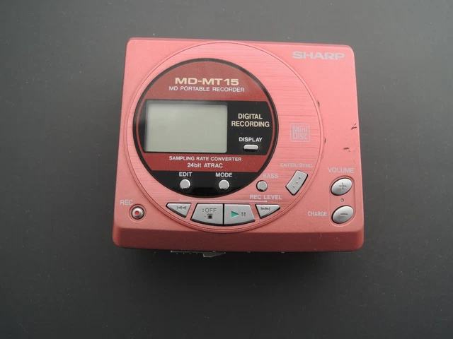 DEFEKTER SHARP MD-MT15 Minidisc Minidisk Player Recorder TOC ERROR EUR 39,99 - PicClick DE
