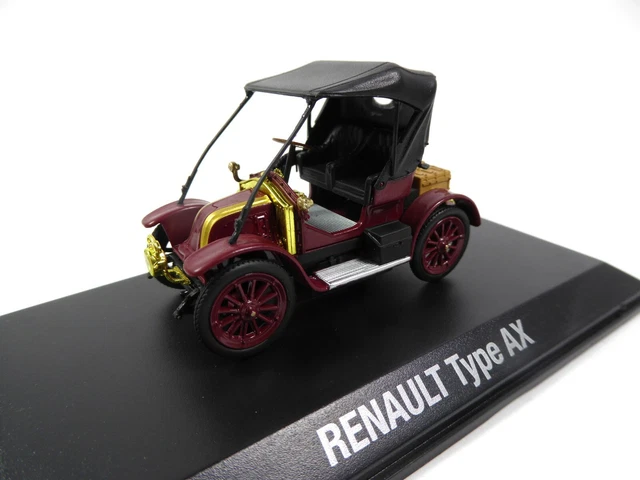 RENAULT TYPE AX 1907 Dealer Pack 1:43 Norev Model Car Diecast R942 £11. ...
