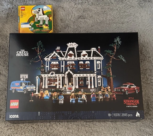 LEGO STRANGER THINGS Creel House 11370 With Year Of The HorseGWP QUICK ...