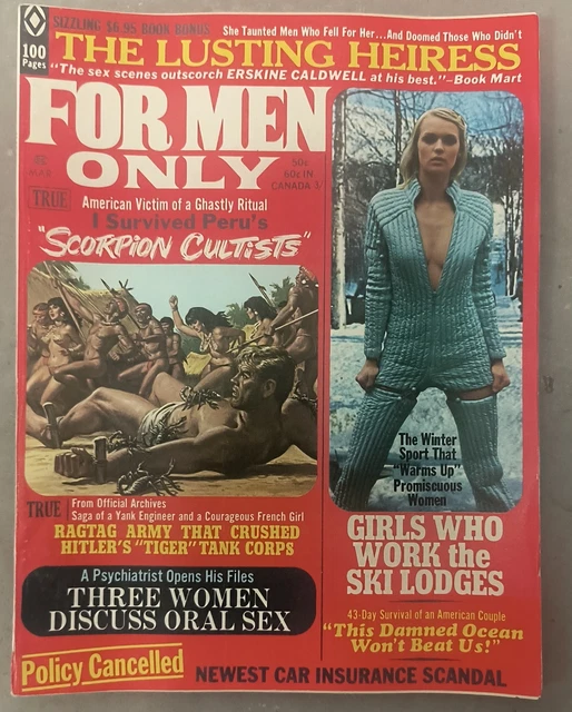Vintage Men Only Magazine FOR SALE! - PicClick UK