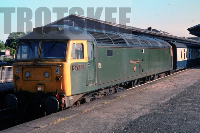 35MM SLIDE BR British Rail Diesel Loco Class 47 47628 1989 Original £4.99 - PicClick UK