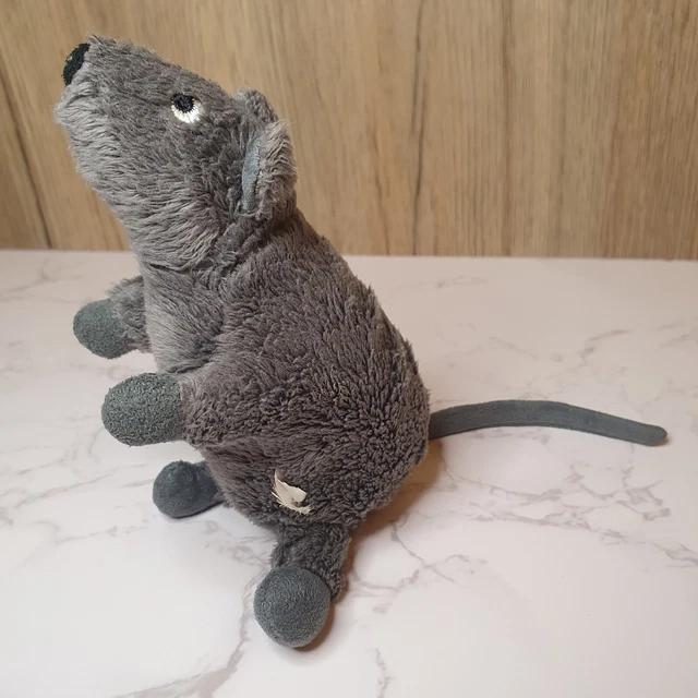 IKEA SMALL GOSIG Mus Mouse Mice Rat White Soft Plush Toy Comforter no ...