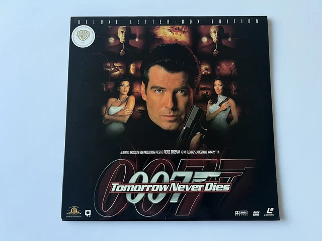 TOMORROW NEVER DIES (1998) NTSC Laserdisc Movie 2 Discs James Bond 007 ...