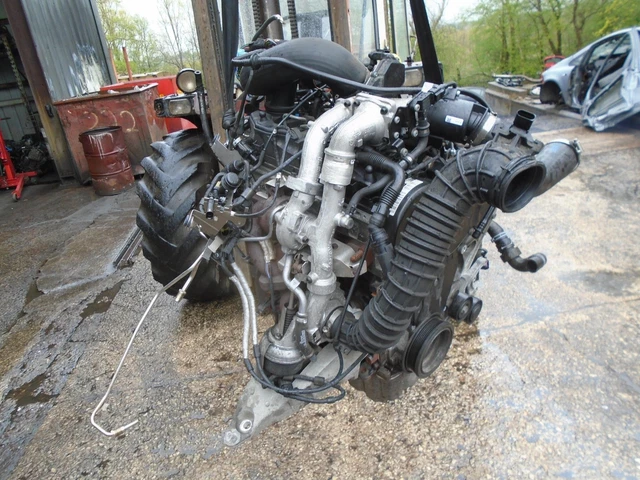 VW TRANSPORTER T5 2.0 TDI Complete Bi-Turbo engine 29k CFC CFCH CFCA £ ...