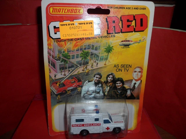MATCHBOX CODE RED #01-02-99 - Ambulance In U.S. Code Red Blister,MIEB,NOS,1981. EUR 11,53 ...