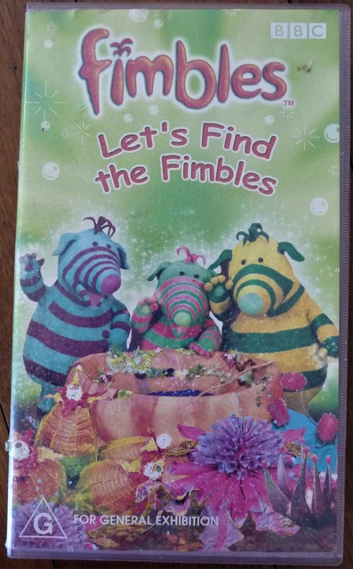 FIMBLES LET’S FIND the Fimbles Australian ABC VHS PAL Video Tape $19.95 ...