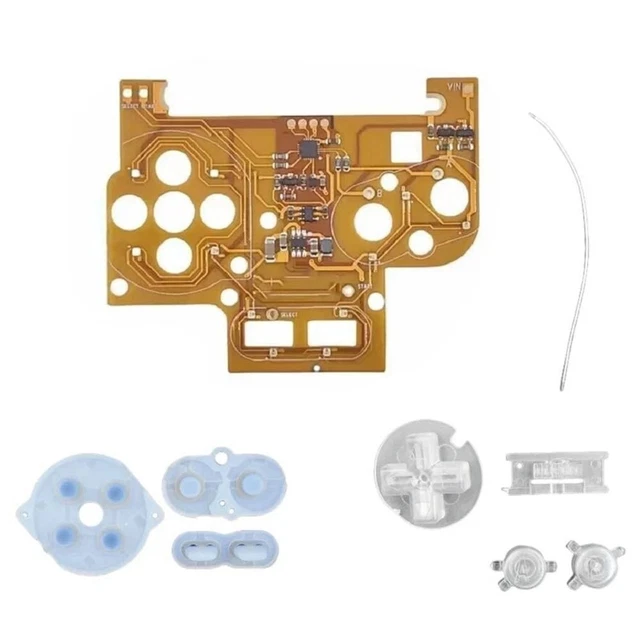 UNIVERSAL KNOPF MOT Kit DIY Knopf-Leucht platte Zubehör Gamepad-Knopf ...