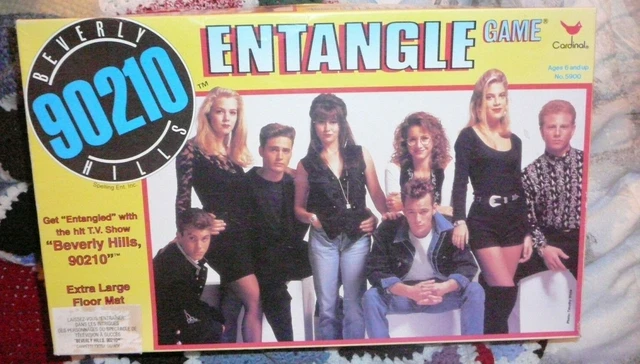 RARE BEVERLY HILLS 90210 Entangle Board Game 1991 Shannen Doherty Luke ...
