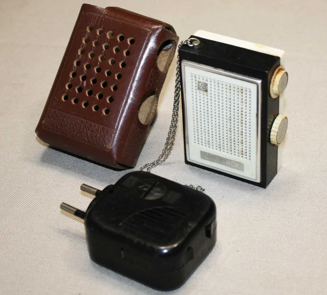 MINI RADIO TRANSISTOR vintage ORLJONOK 1970 URSS soviet radio EUR 60,00 ...