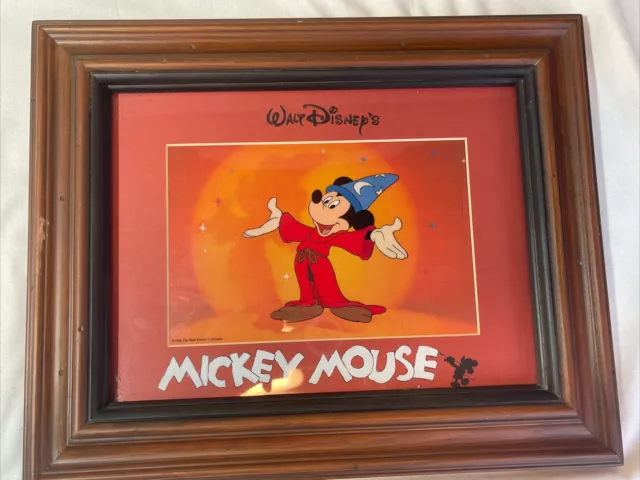 DISNEY MICKEY MOUSE SORCERER FANTASIA 1988 Sericel Animation Art Cel £ ... DISNEY MICKEY MOUSE SORCERER FANTASIA 1988 Sericel Animation Art Cel £ ...