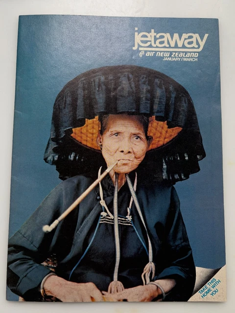 1978 AIR NEW Zealand Jetaway Inflight Airline Magazine 43pp $5.00 ...
