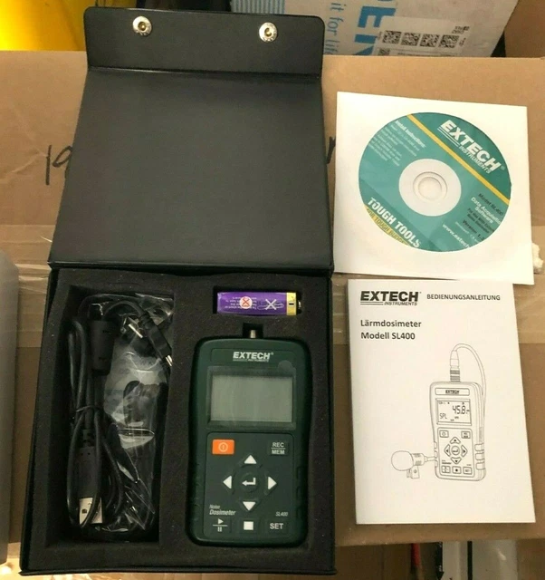 Extech Sl400 Personal Noise Dosimeter With Usb Interface £381 10