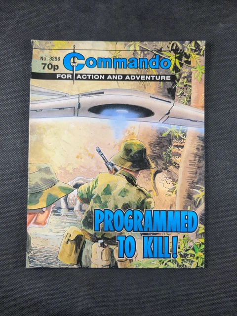 COMMANDO COMIC ISSUE Number 3298 Programmed To Kill! EUR 5,19 - PicClick IT