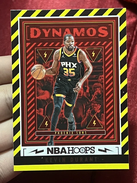 2023-24 PANINI NBA Hoops DYNAMOS Insert #7 KEVIN DURANT Phoenix Suns ...