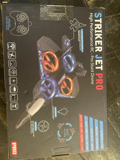 STRIKER JET PRO High Performance RC- Pro Stunt Drone for AGE 8+ RRP £ ...