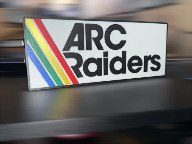 ARC RAIDERS LED Lightbox - Custom Gaming Sign - USB Powered Desk Lamp £ ...