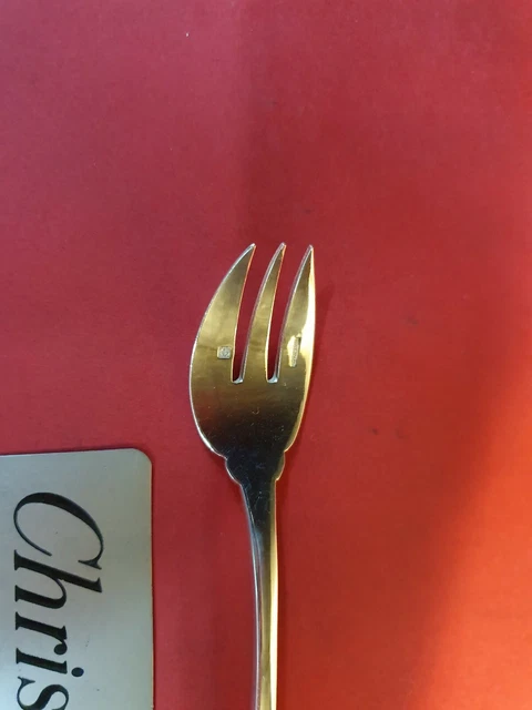 FOURCHETTE HUÎTRE CHRISTOFLE Japonais 13.5 Cm Très Bel État Métal ...