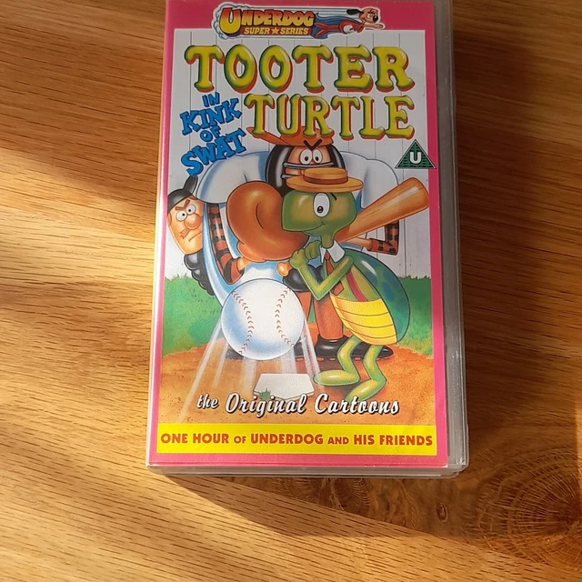 UNDERDOG SUPER SERIES, Tooter the Turtle, VHS, 1992, Rare copy £1.00 ...