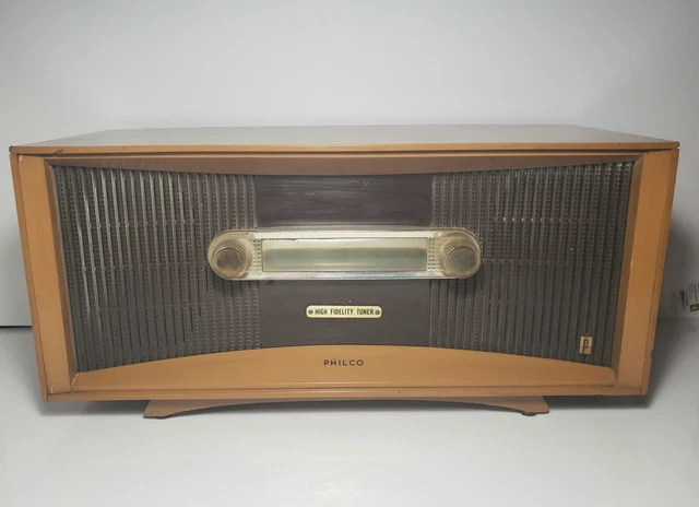 PHILCO HIGH FIDELITY Tuner Vintage Model T-101 For Parts Or Restoration ...