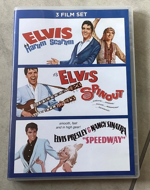 ELVIS PRESLEY,HARUM SCARUM Spinout Speedway 3 Disc Dvd Set £3.00 ...