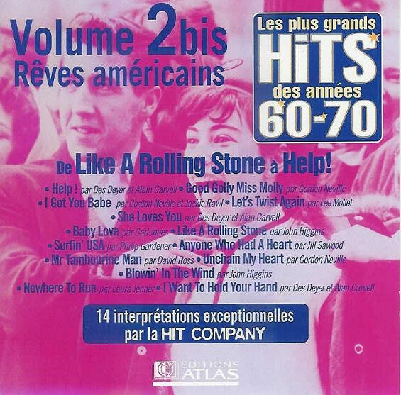 LES PLUS GRANDS Hits Des Années 60-70 - Volume 2 Bis - Rêves Américains ...