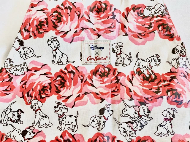 CATH KIDSTON DISNEY 101 Dalmatians Apron Dalmations Puppies Roses ...