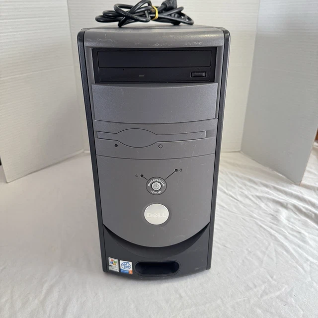 DELL DIMENSION 3000 Windows XP SP1 80GB HD Intel P4 512MB Ram CD Drive ...
