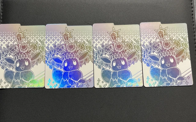 POKÉMON TCG 2025 Prismatic Evolutions Card Dividers Eevee Design Set Of ...