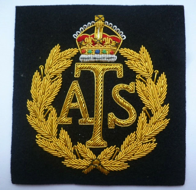 AUXILIARY TERRITORIAL SERVICE (Ats) Blazer Badge. £9.99 - PicClick UK