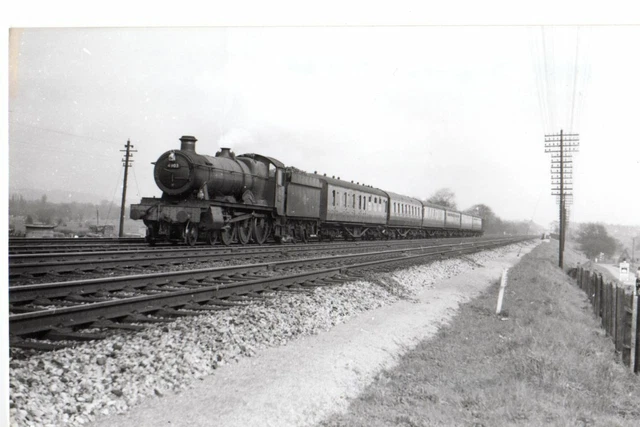 RAIL PHOTO GWR 460 Hall 4903 Twyford Berkshire Reading maidenhead £2.49 ...