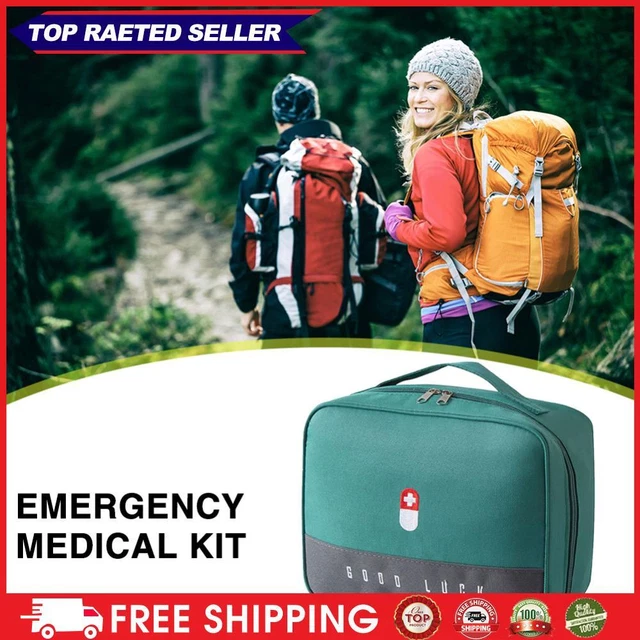 PORTABLE MEDICAL BAG Outdoor Handheld First Aid Drug Storage Bags ...