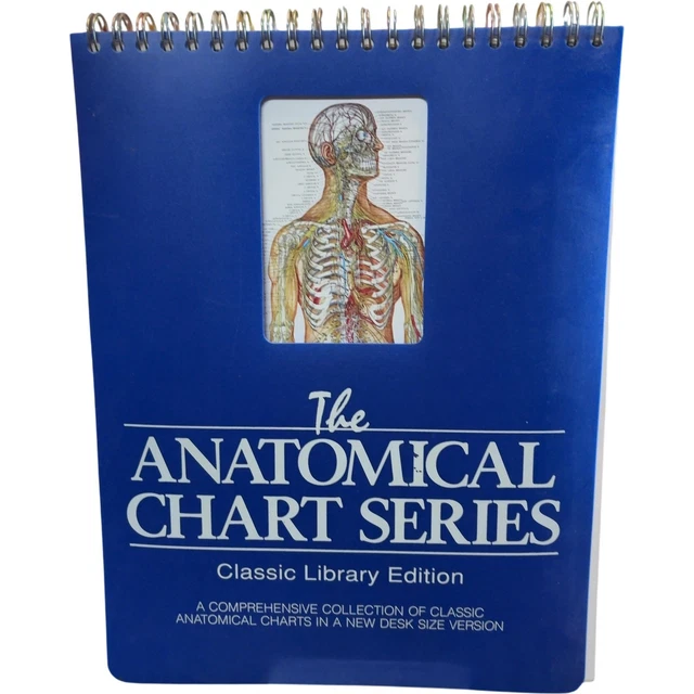 THE ANATOMICAL CHART Series Classic Library Edition Spiral 1993 Medical ...