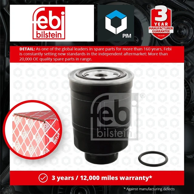 FILTRO CARBURANTE ADATTO per ISUZU RODEO Mk1 2.5D 02-12 4JA1-TC ...