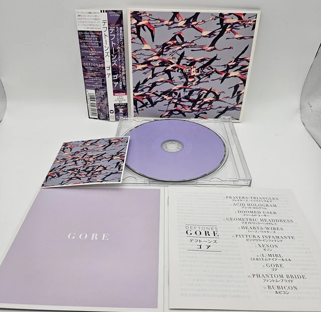 DEFTONES GORE 8TH Album Japan CD WPCR-17145 w/OBI Sticker Cardboard ...